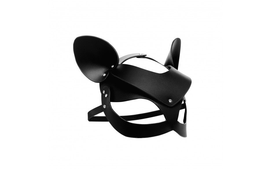 Bad Kitten Leather Cat Mask | Wild Fantasy